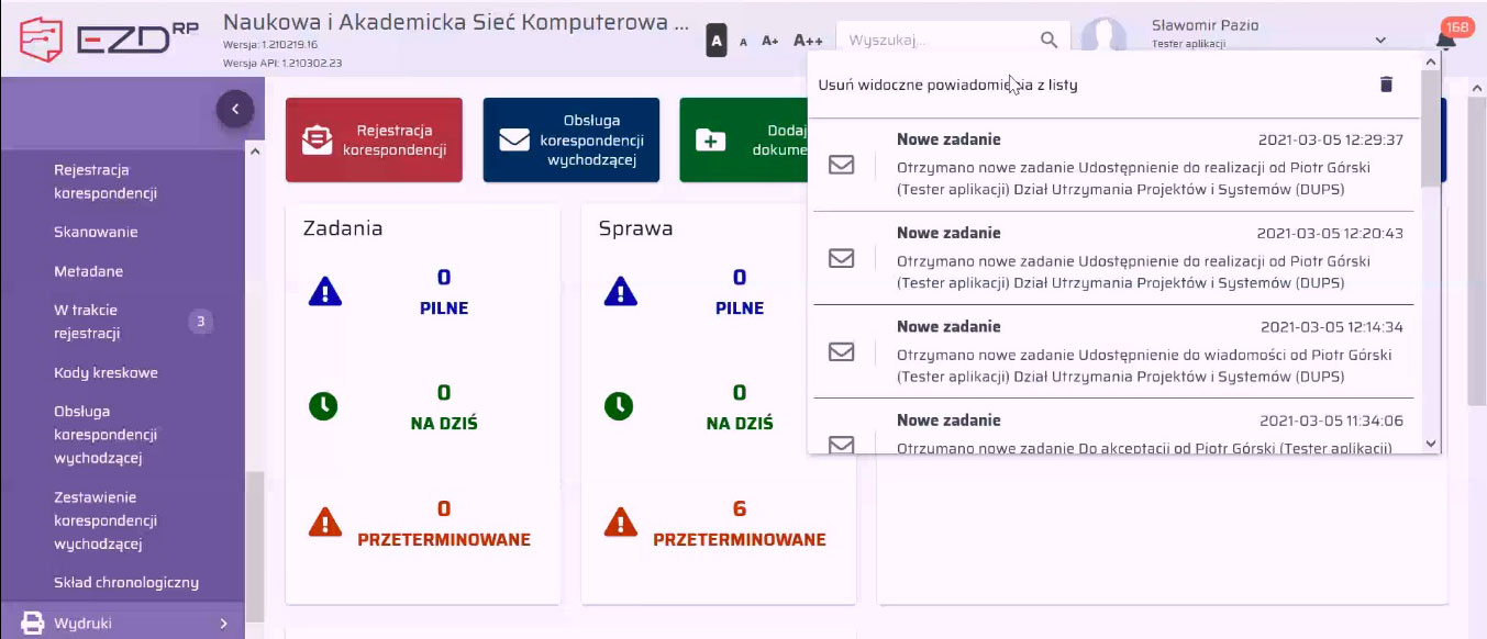 XII spotkanie Rady Użytkowników EZD RP - Elektroniczne Zarządzanie Dokumentacją w systemie EZD ...