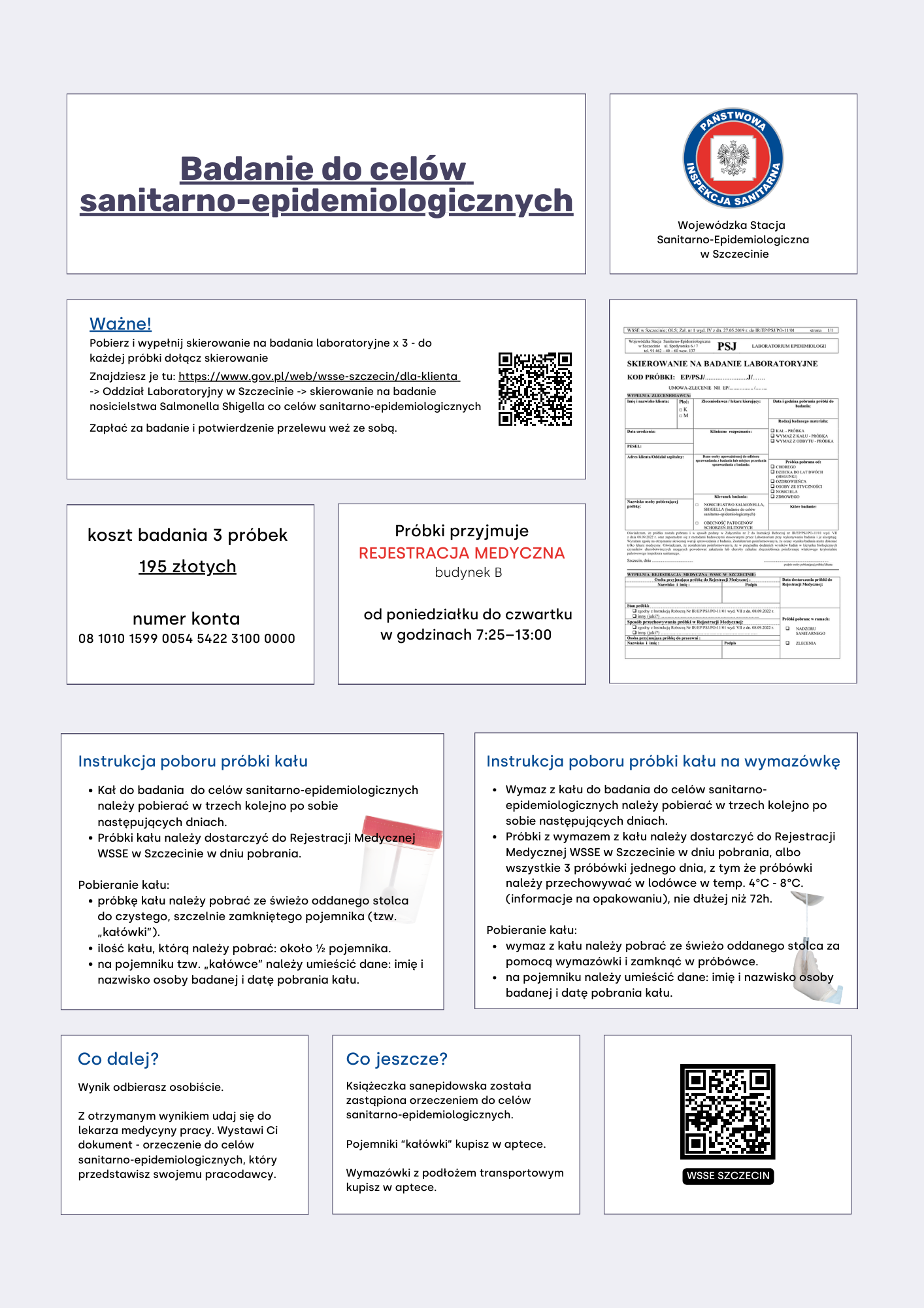 Badania do celów sanitarno-epidemiologicznych - Wojewódzka Stacja ...