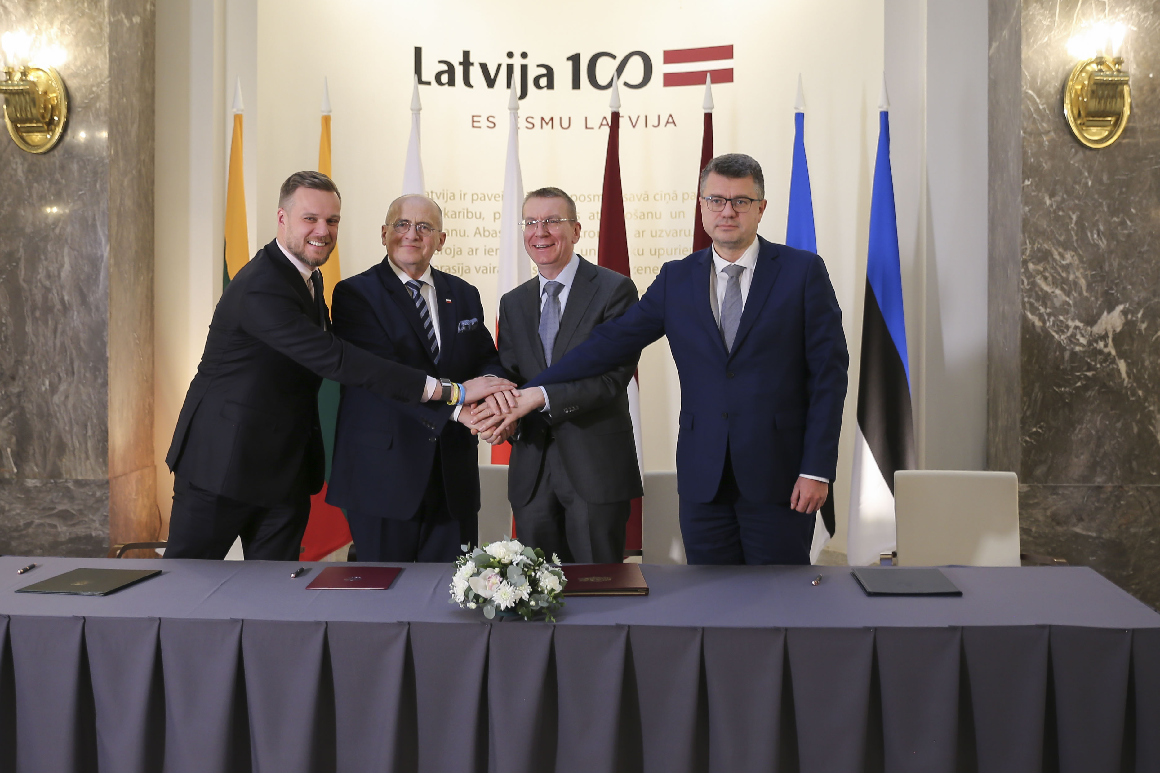 Wizyta Ministra Raua w Rydze i podpisanie wspólnej deklaracji z ...