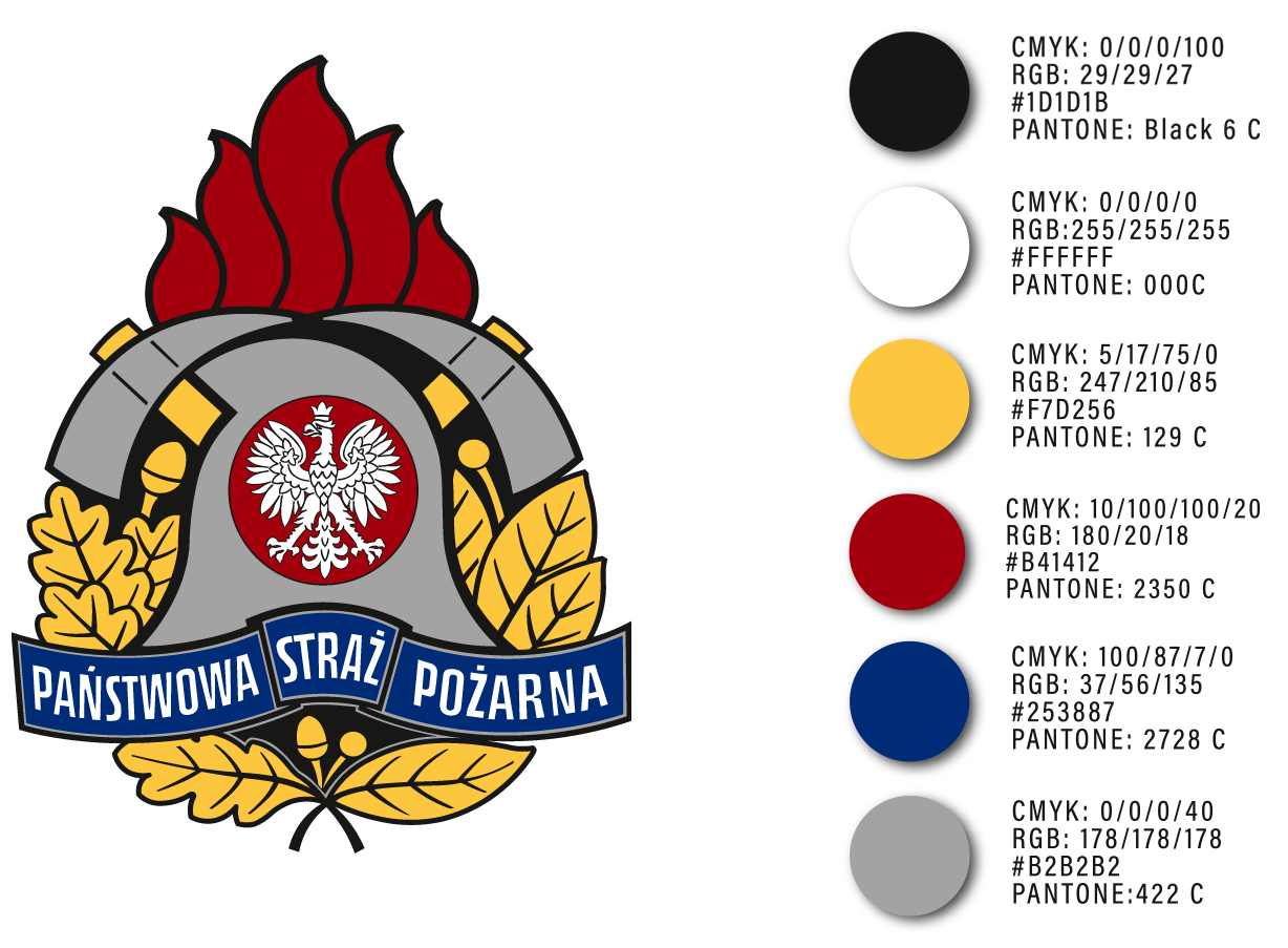 Logotyp PSP - Komenda Główna Państwowej Straży Pożarnej - Portal Gov.pl