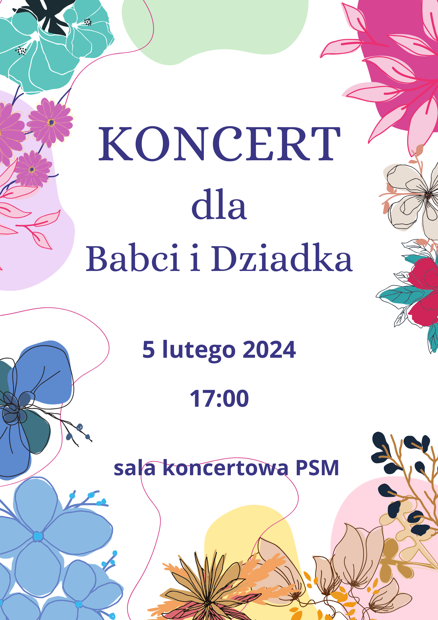 Koncert dla Babci i Dziadka 05.02.2024 - Państwowa Szkoła Muzyczna I stopnia im. P. Świerca w ...