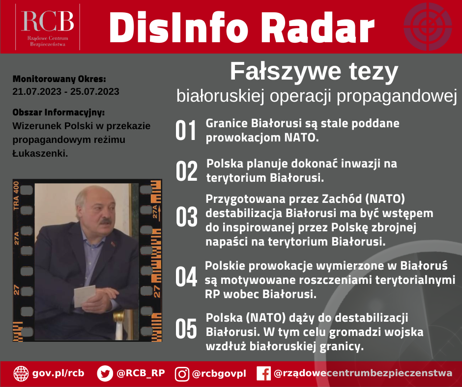 Disinfo Radar - Rządowe Centrum Bezpieczeństwa - Portal Gov.pl