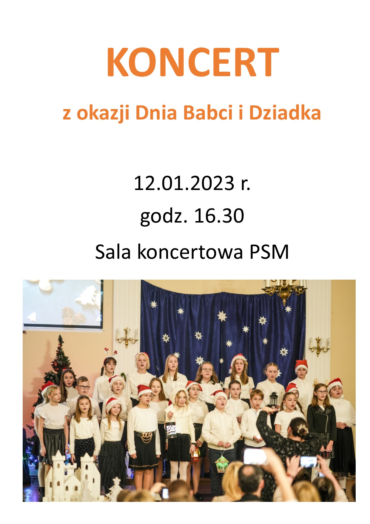Koncert z okazji Dnia Babci i Dziadka - Państwowa Szkoła Muzyczna I stopnia im. J. Garści w ...