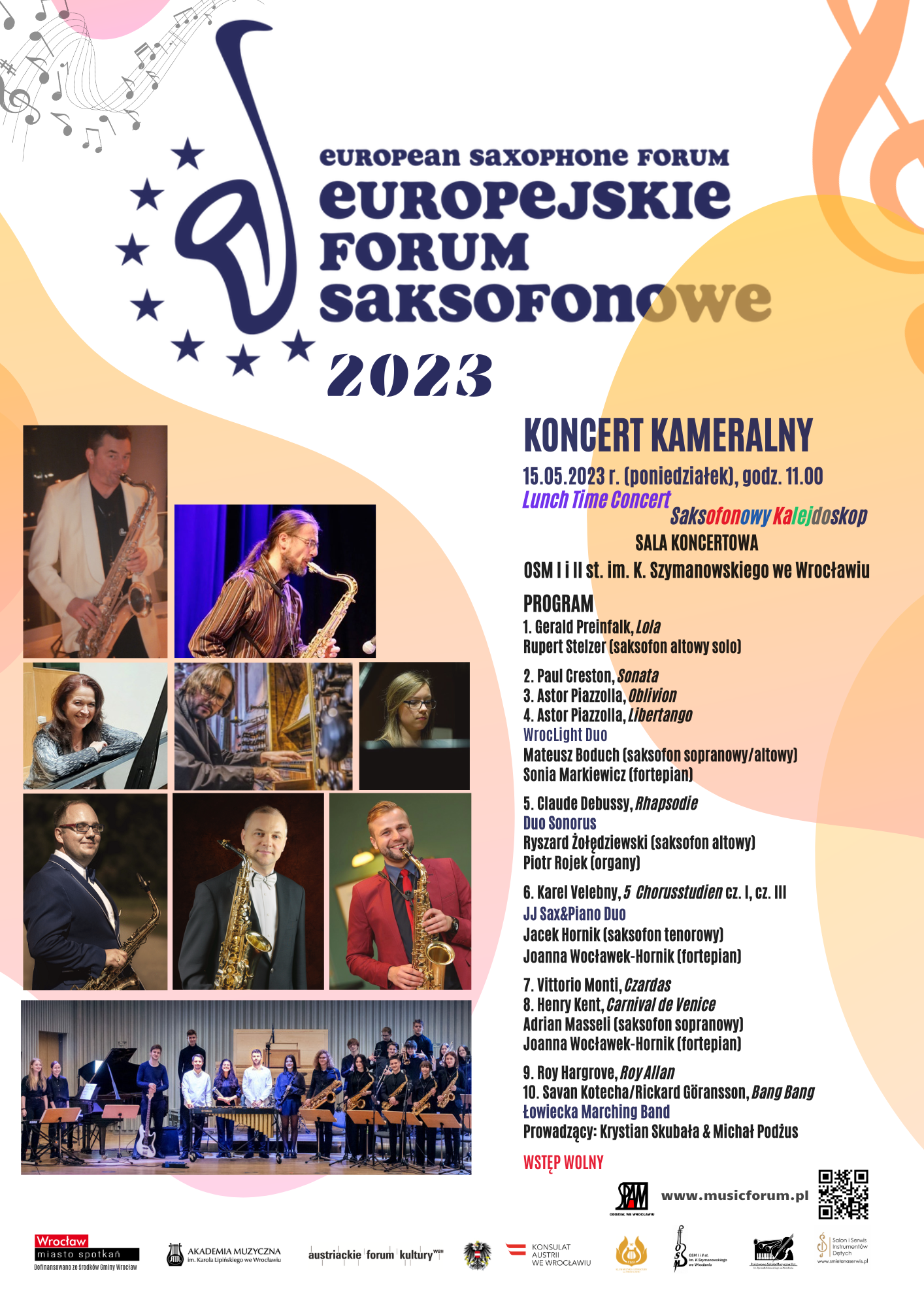 Koncert kameralny EFS 2023 - Ogólnokształcąca Szkoła Muzyczna I i II stopnia im. K ...