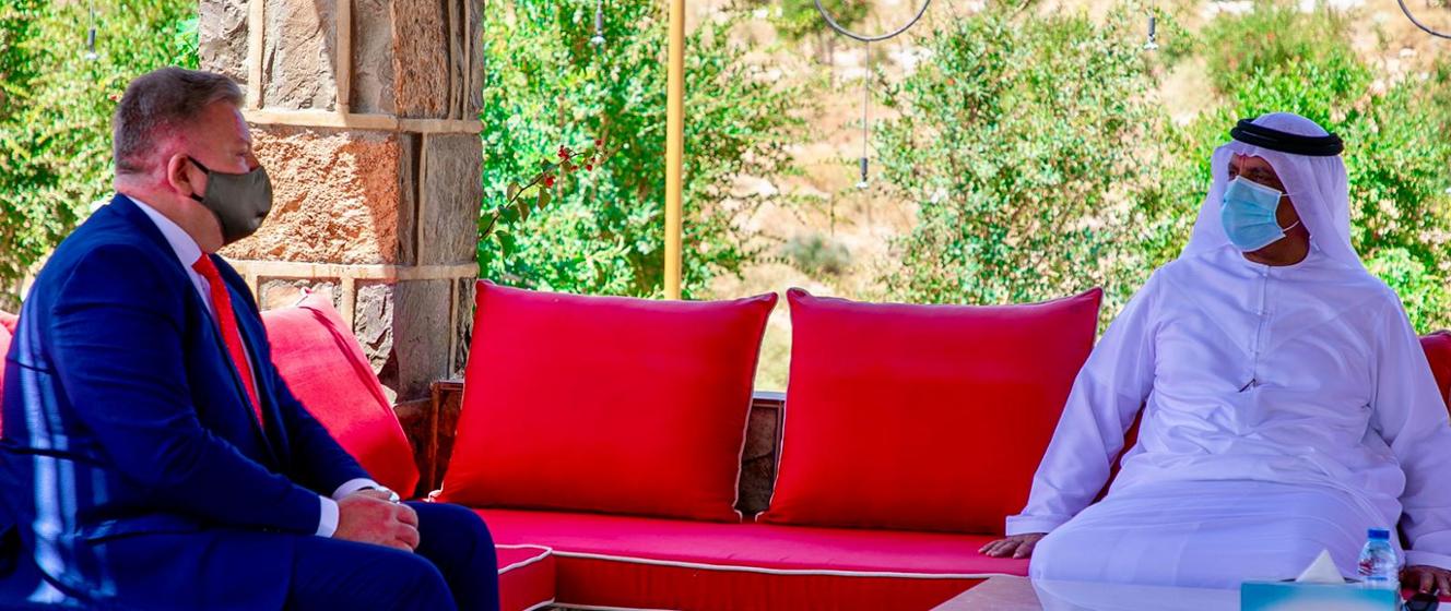 Ambasador Robert Rostek z wizytą u władcy emiratu Ras al Khaimah ...