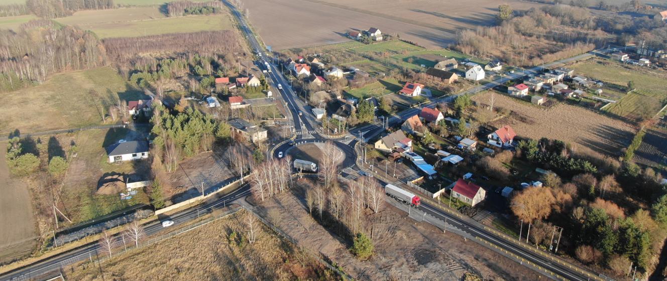 W Drołtowicach zakończyliśmy budowę ronda - Generalna Dyrekcja Dróg Krajowych i Autostrad ...