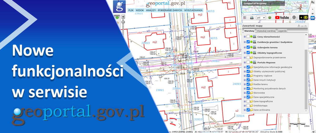 Nowe narzędzie w Geoportalu - Raport o działce - Główny Urząd Geodezji ...