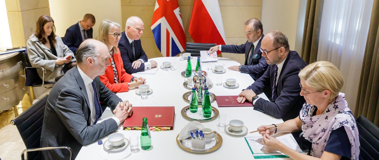 Meeting of deputy foreign ministers of Poland, Ukraine and UK ...