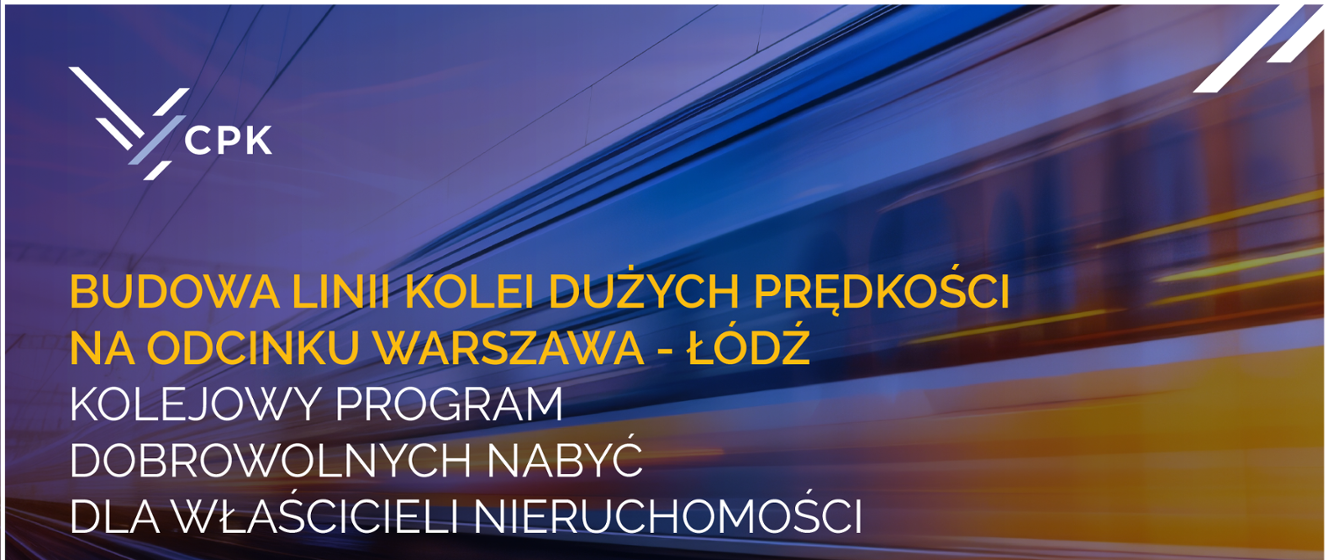 Ruszył Kolejowy Program Dobrowolnych Nabyć CPK - Ministerstwo ...
