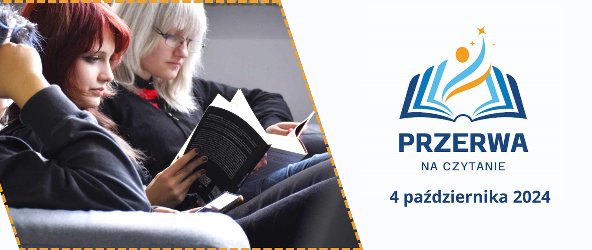 Przerwa na czytanie - 04.10.2024 - Państwowe Liceum Sztuk Plastycznych w Łodzi - Portal Gov.pl