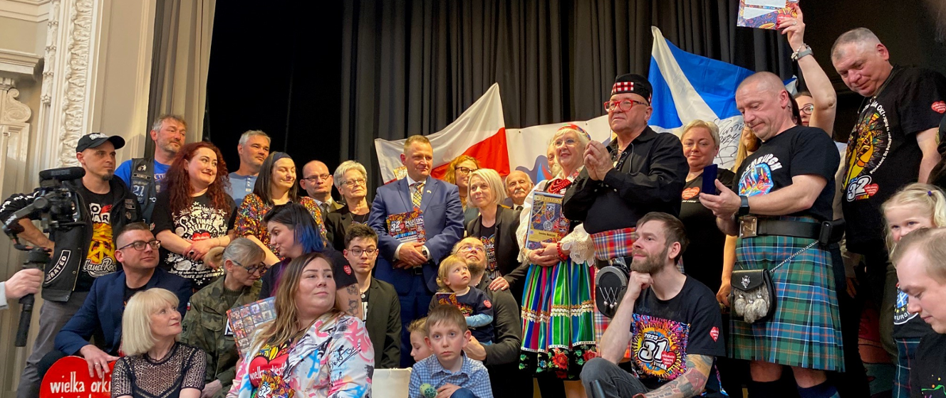 Jurek Owsiak visits Scotland - Poland in the UK - Gov.pl website