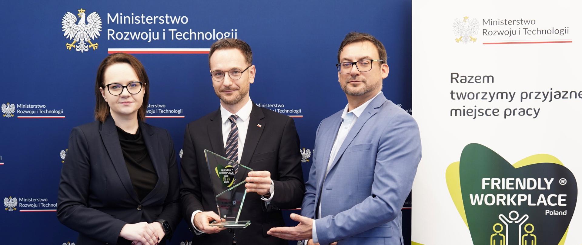 Nagroda Friendly Workplace 2023 dla MRiT - Ministerstwo Rozwoju i Technologii - Portal Gov.pl