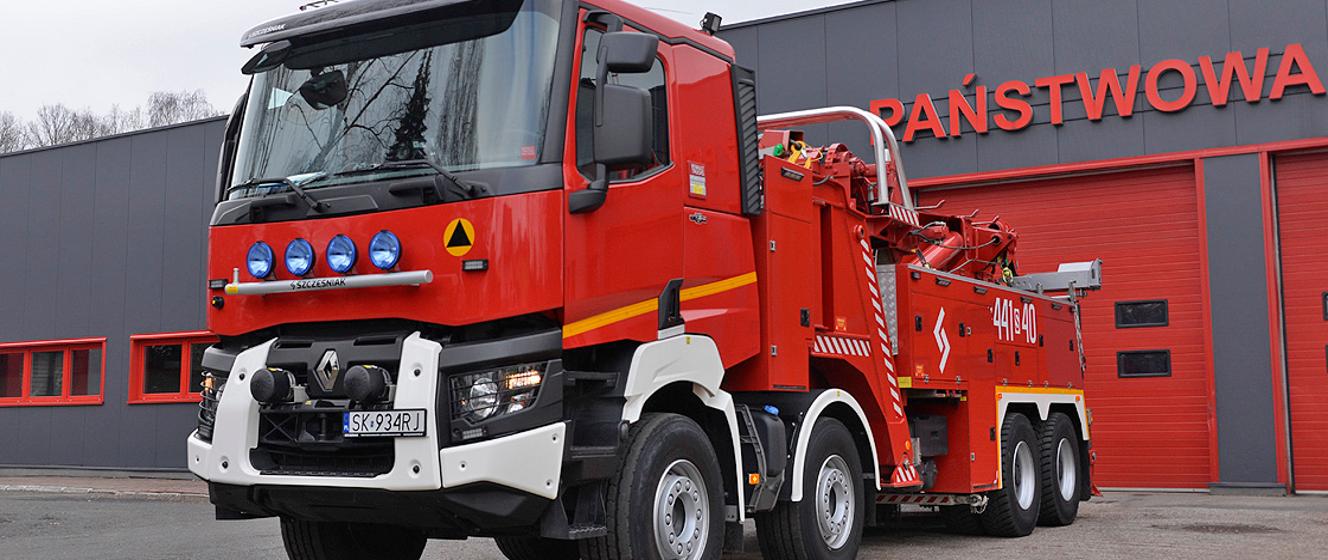 SCRt ROTATOR (RENAULT) - Komenda Miejska Państwowej Straży Pożarnej w ...