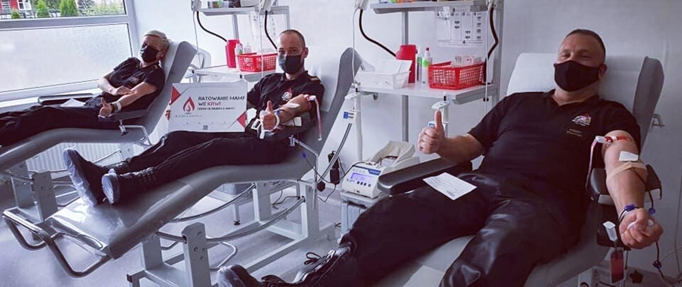 KREW = ŻYCIE. Ognista Kropla kolejny raz w akcji ! - Komenda Wojewódzka ...