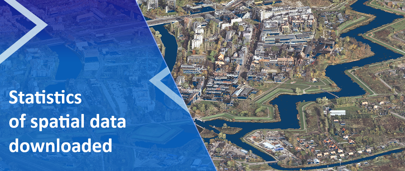 Statistics of spatial data download from geoportal.gov.pl service ...