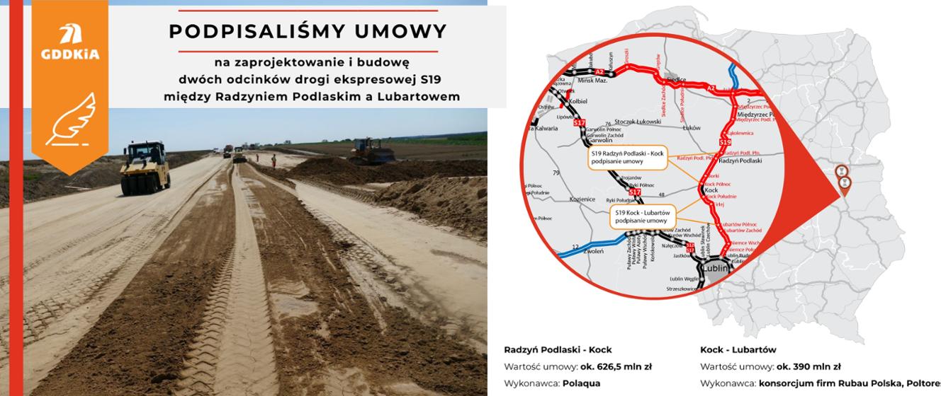 Dwa kolejne odcinki szlaku Via Carpatia w realizacji - Generalna Dyrekcja Dróg Krajowych i ...