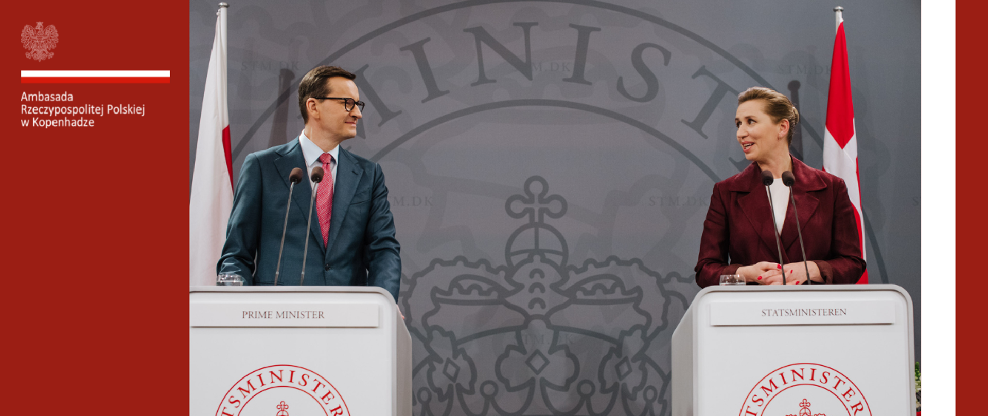 Spotkanie premiera Mateusza Morawieckiego z premier Danii Mette Frederiksen - Polska w Danii ...