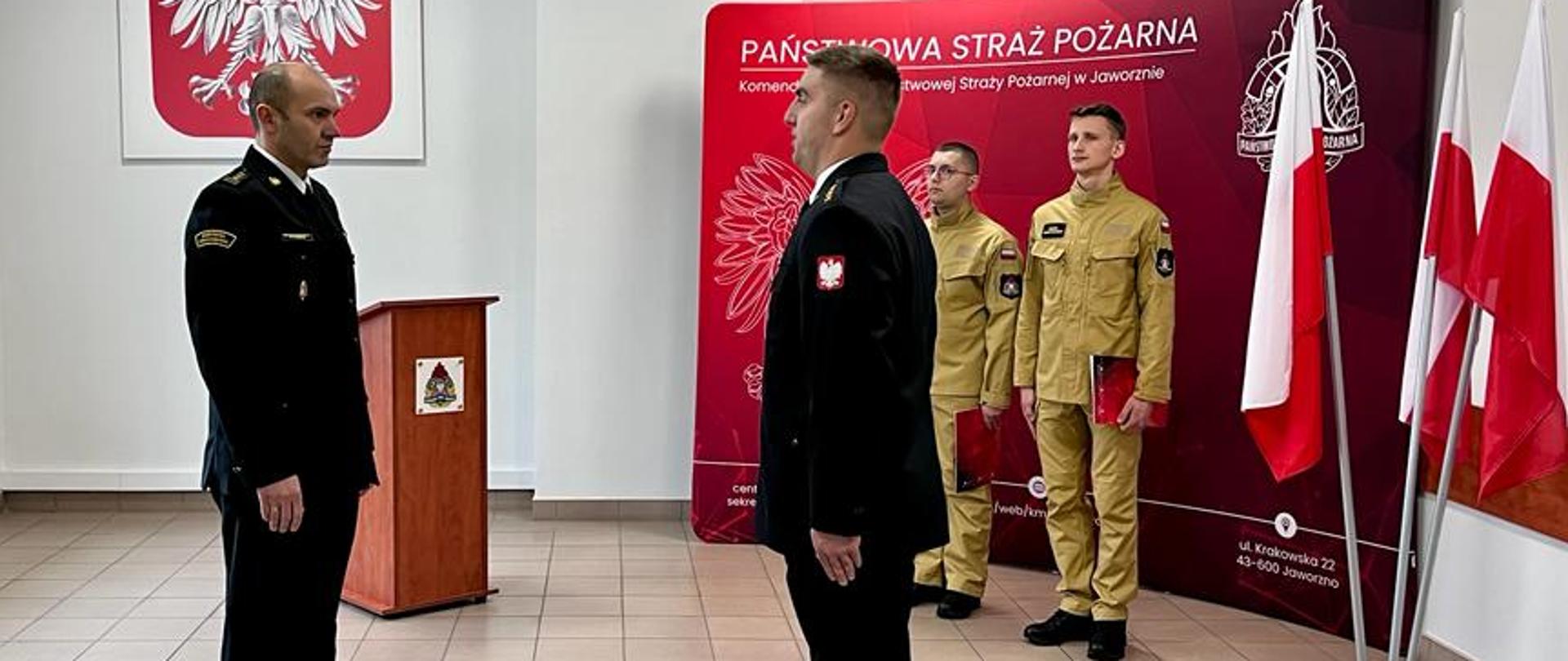 Uroczysta zbiórka w Komendzie Miejskiej PSP w Jaworznie - Komenda Miejska Państwowej Straży ...