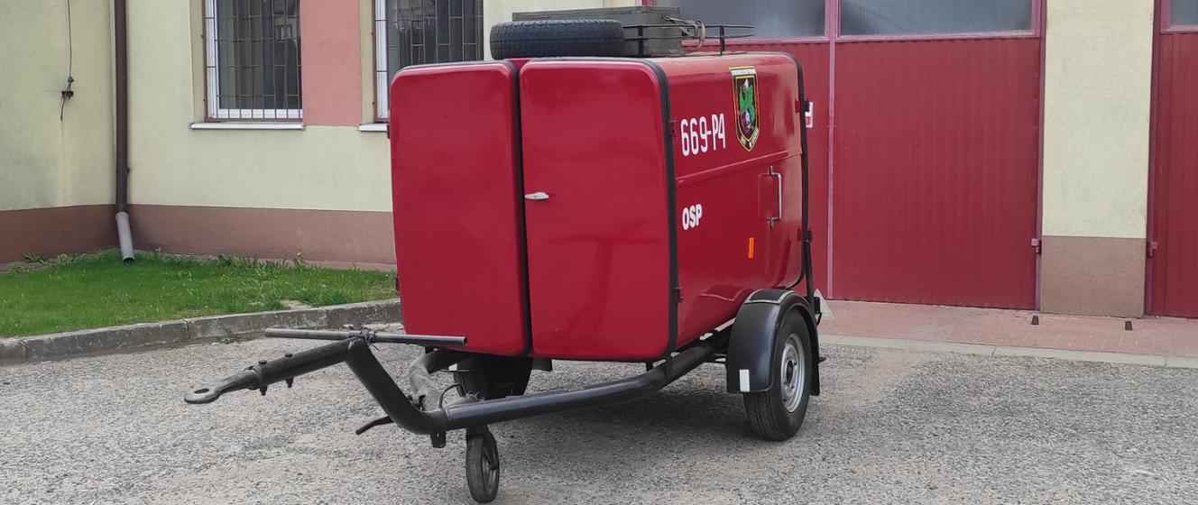 Przyczepa towarowa PG-8 - Komenda Powiatowa Państwowej Straży Pożarnej ...