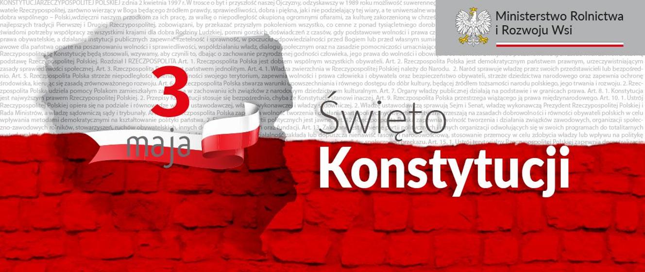 Święto Konstytucji 3 maja – 233 rocznica uchwalenia - Ministerstwo ...