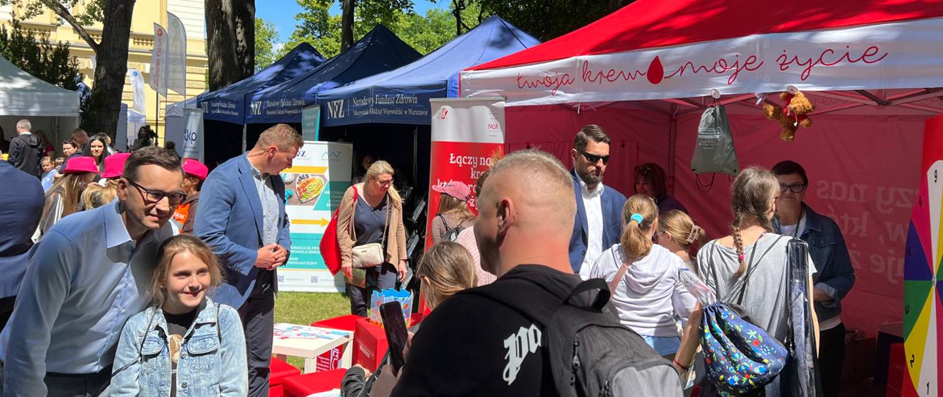 Relacja z wydarzenia - Dzień Dziecka w KPRM - Narodowe Centrum Krwi ...