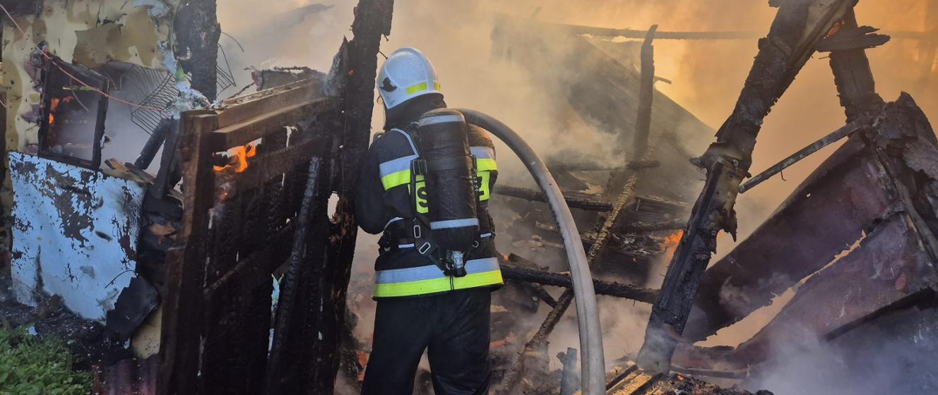 Trzy poważne zdarzenia jednego dnia - pożar i dwa wypadki w regionie - Komenda Powiatowa ...