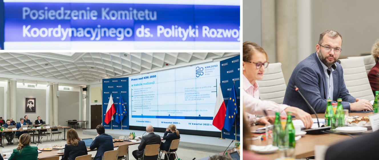 Posiedzenie Komitetu Koordynacyjnego ds. Polityki Rozwoju - Ministerstwo Funduszy i Polityki ...