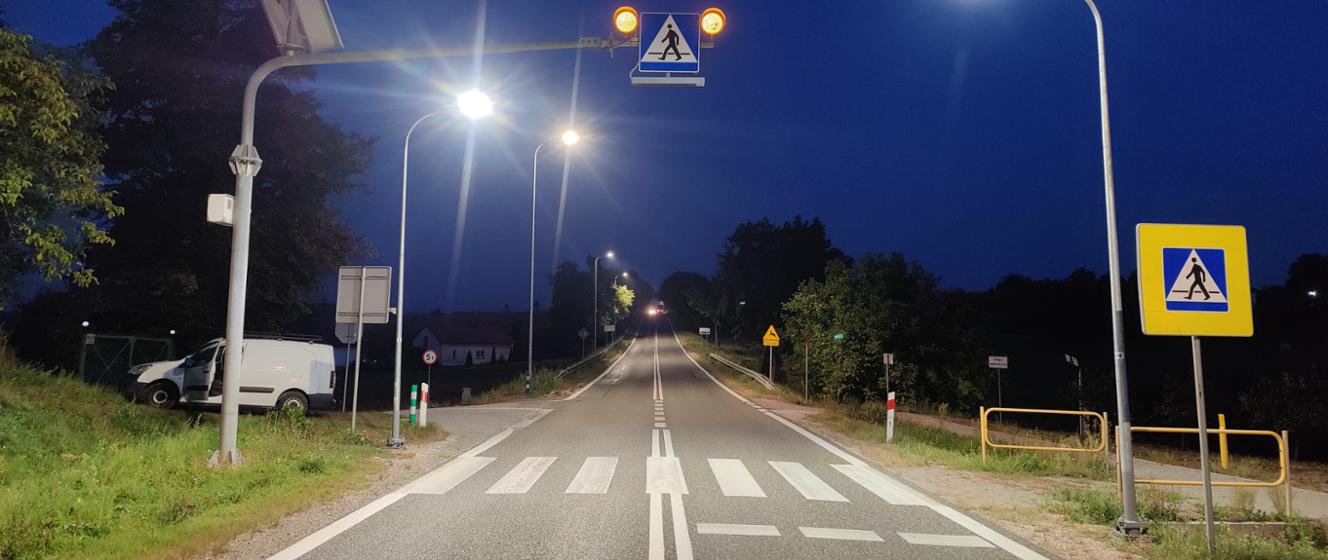 Bezpieczniej na świętokrzyskich drogach krajowych – blisko 640 przejść dla pieszych ma nowe ...