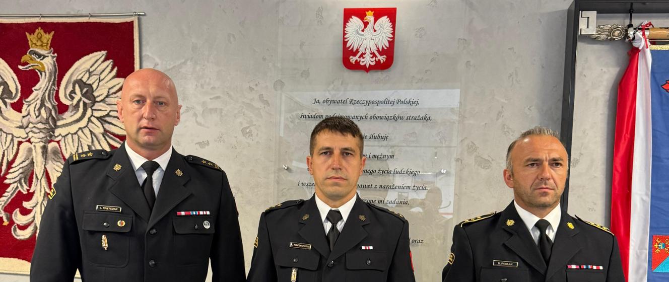 Zmiany kadrowe w ostrowskiej komendzie - Komenda Powiatowa Państwowej Straży Pożarnej w Ostrowie ...