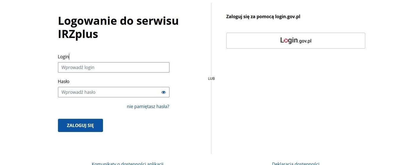 IRZplus - Agencja Restrukturyzacji i Modernizacji Rolnictwa - Portal Gov.pl