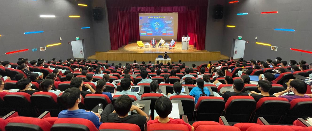 EU at Your School: Meeting with students of Millennia Institute ...