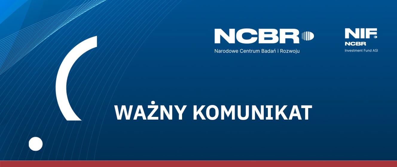 Ogłoszenie o Konkursie na stanowisko Członka Zarządu Spółki NCBR ...