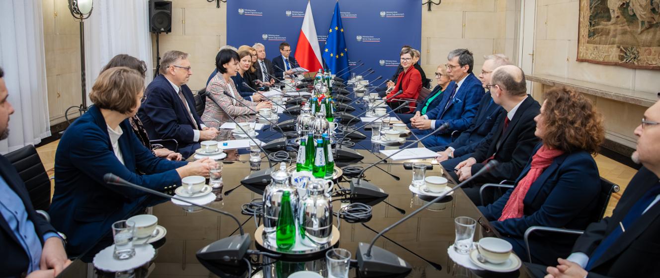 Inauguracyjne posiedzenie Doradczego Komitetu Prawnego przy Ministrze Spraw Zagranicznych ...