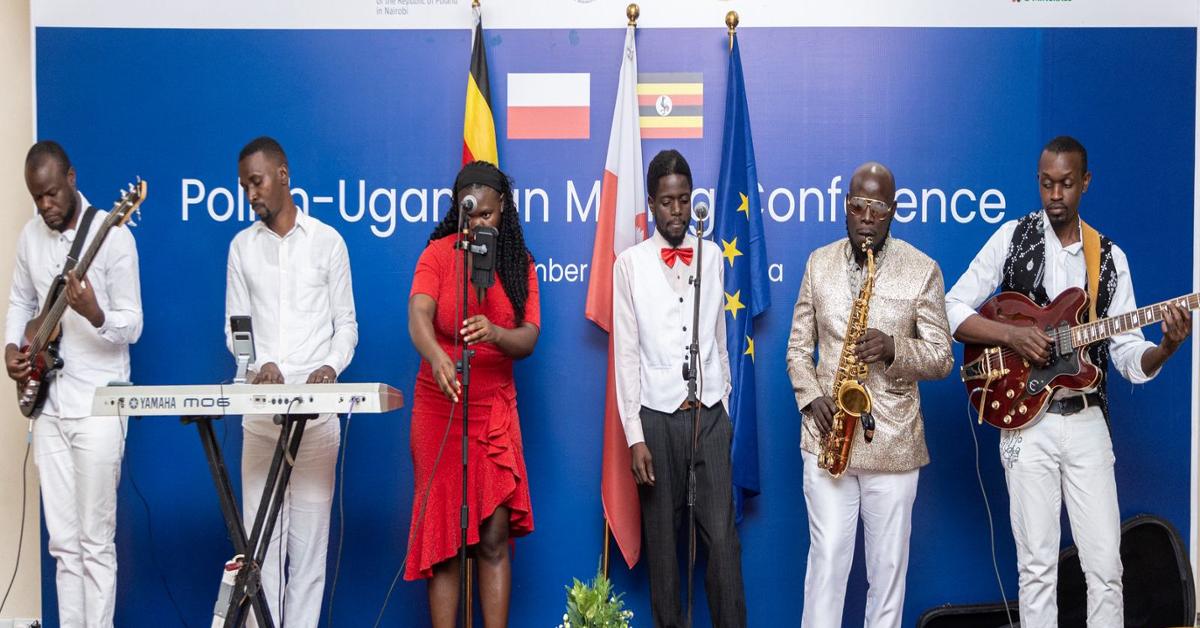 Concert of Polish-African music performed by the Ugandan band Happy ...