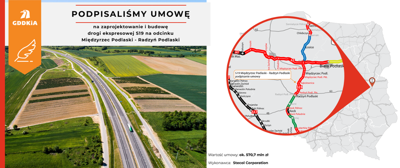 Kolejny odcinek Via Carpatia w realizacji - Generalna Dyrekcja Dróg Krajowych i Autostrad ...