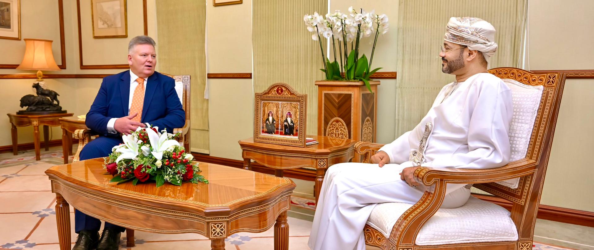 Wręczenie kopii listów uwierzytelniających Ministrowi Spraw ...