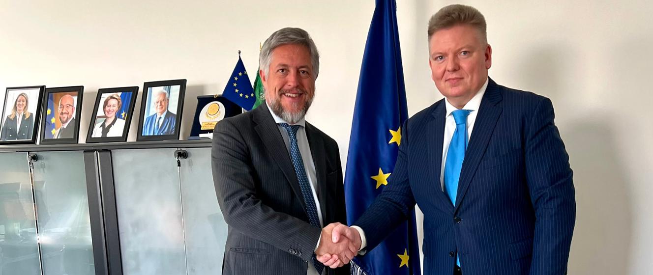 Polish Ambassador met with Head of the EU Delegation in Riyadh - Poland ...