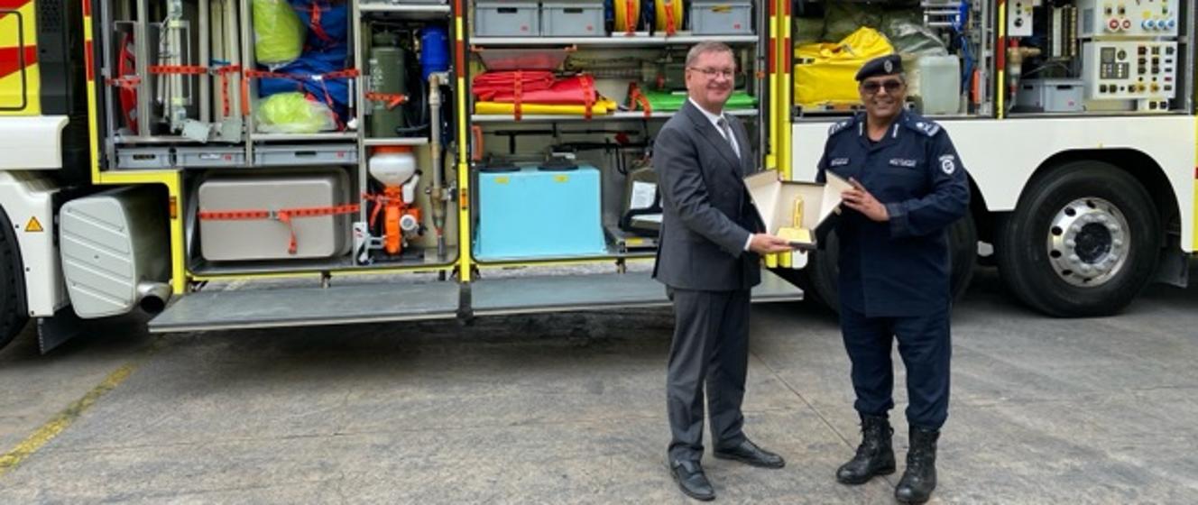 Meeting with the Head of Qatar Civil Defense - Poland in Qatar - Gov.pl ...