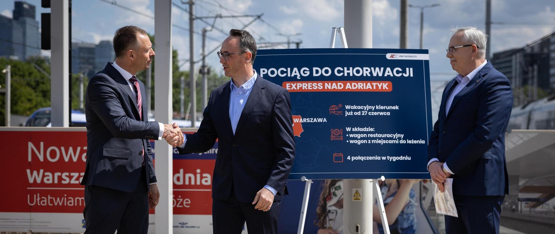 Nowe kolejowe połączenie z Warszawy do Chorwacji. Już tego lata pojedziemy pociągiem nad ...