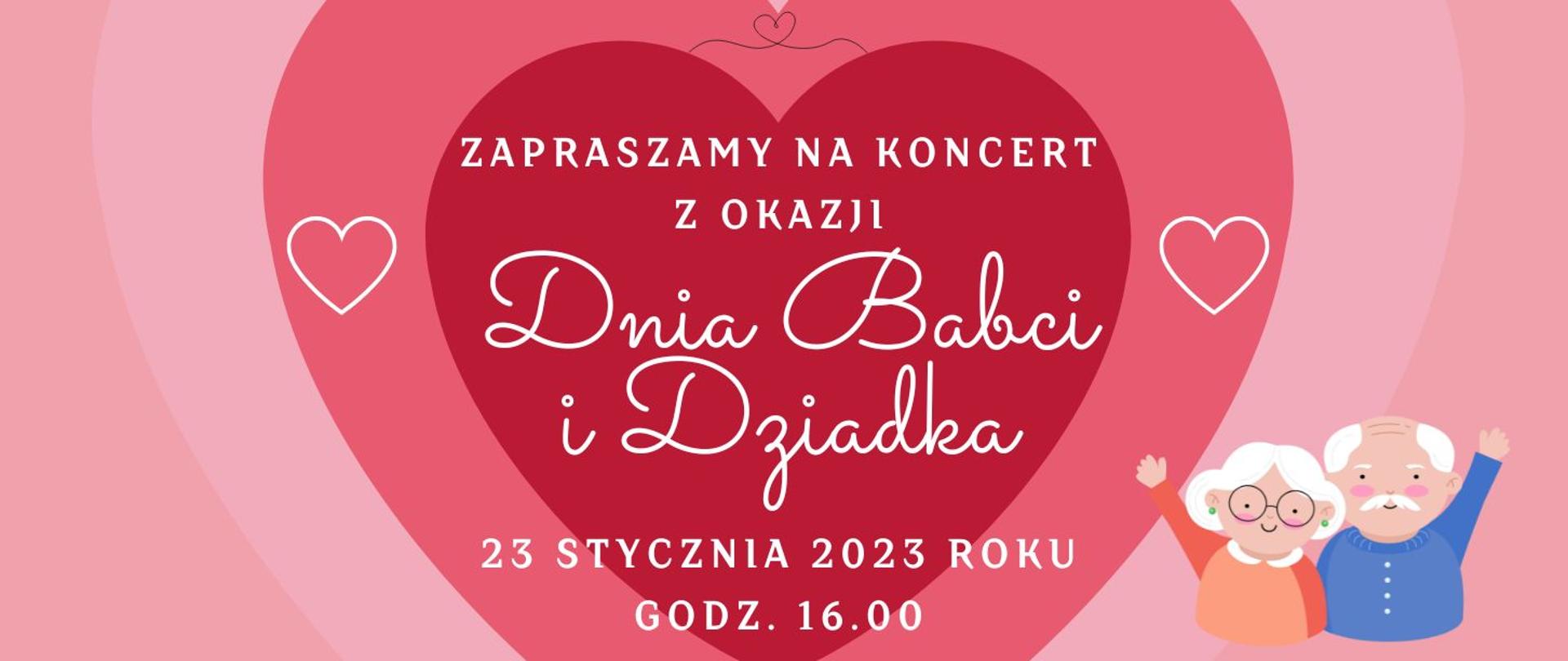 Koncert z okazji Dnia Babci i Dziadka 23 stycznia 2023 r. - Państwowa Szkoła Muzyczna I stopnia ...