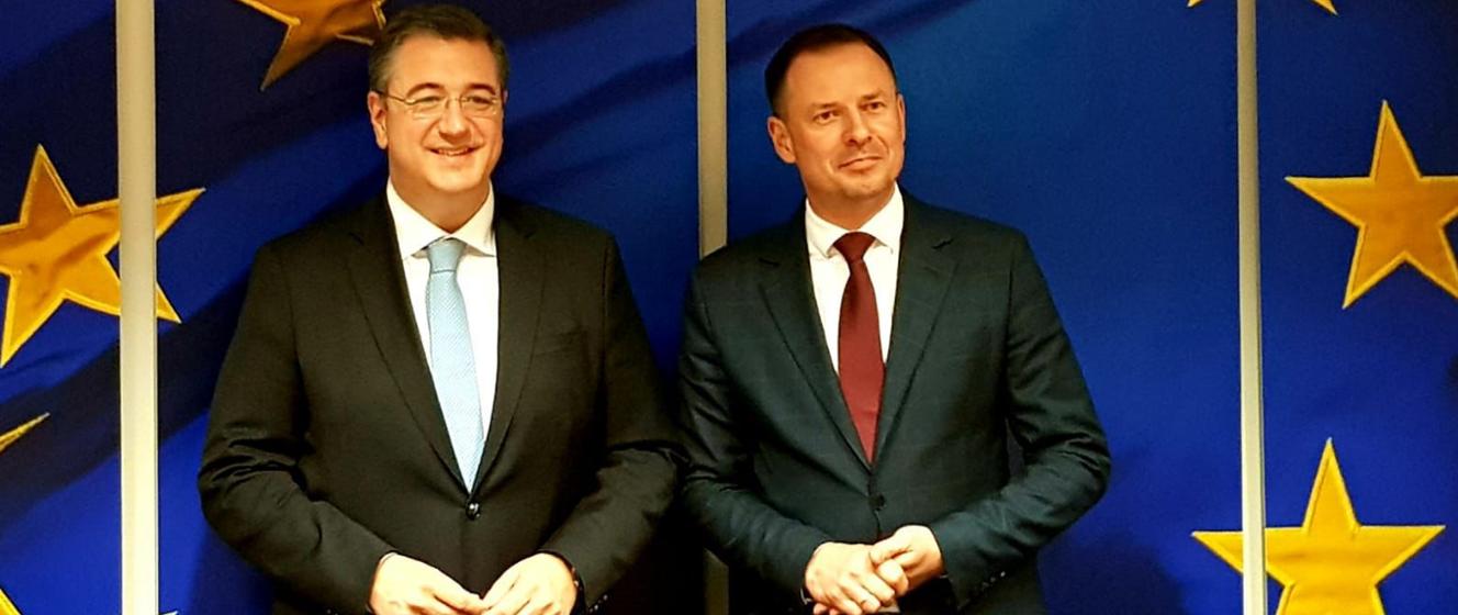 Wiceminister Piotr Borys z wizytą w Brukseli. Spotkał się z nowym unijnym komisarzem ds ...