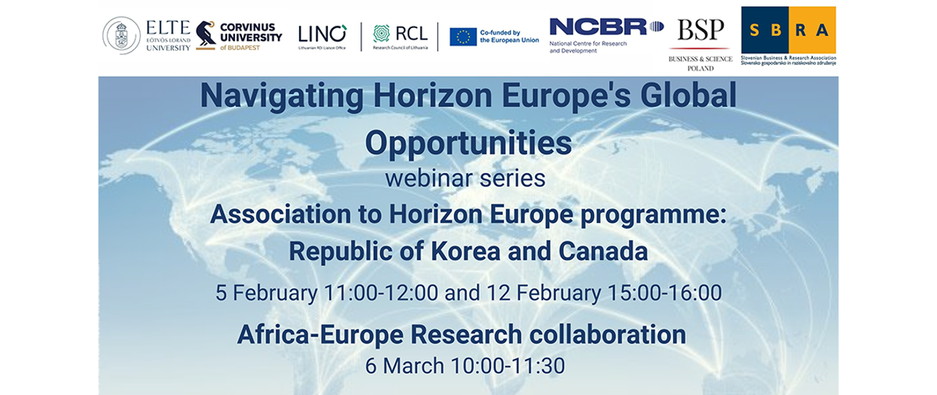 Navigating Horizon Europe's Global Opportunities - The National Centre for Research and ...