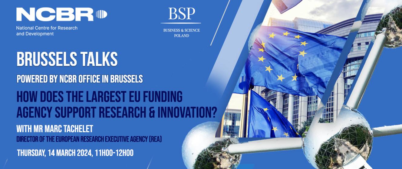 Brussels Talks: How does the largest EU funding agency support research & innovation? - The ...
