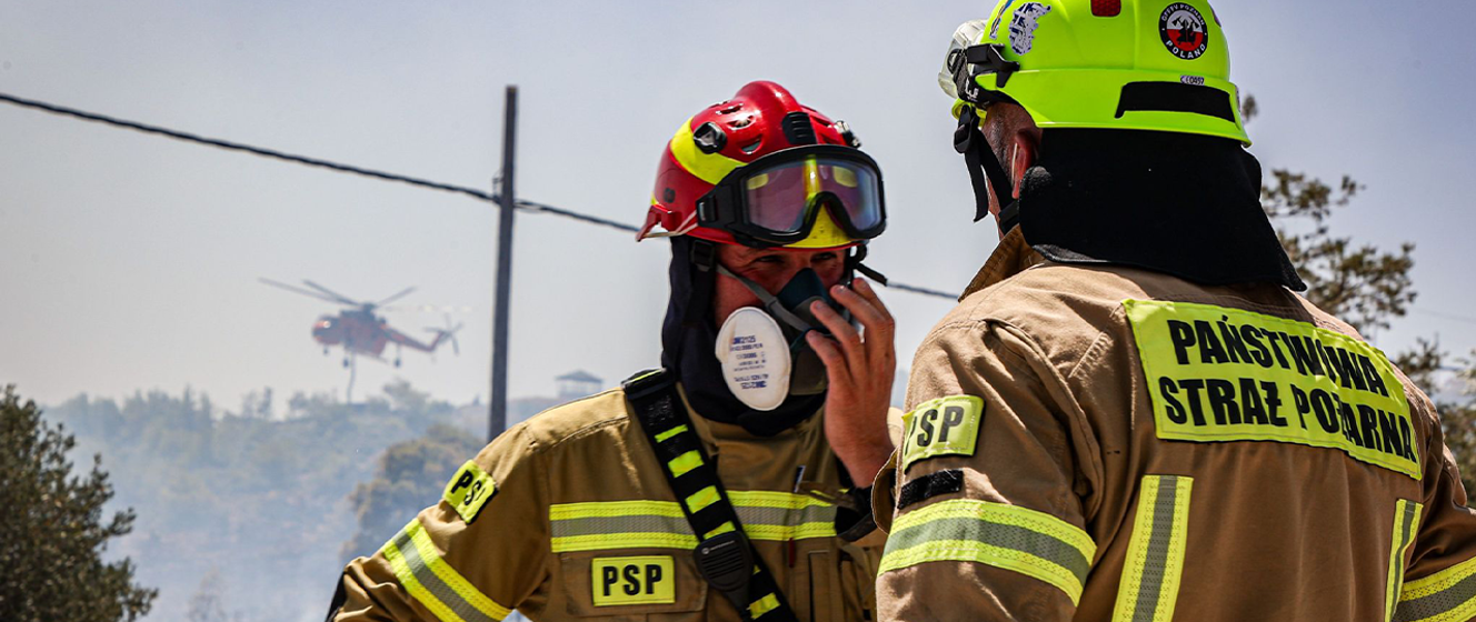 Polish firefighters come home from Greece - Ministry of the Interior ...