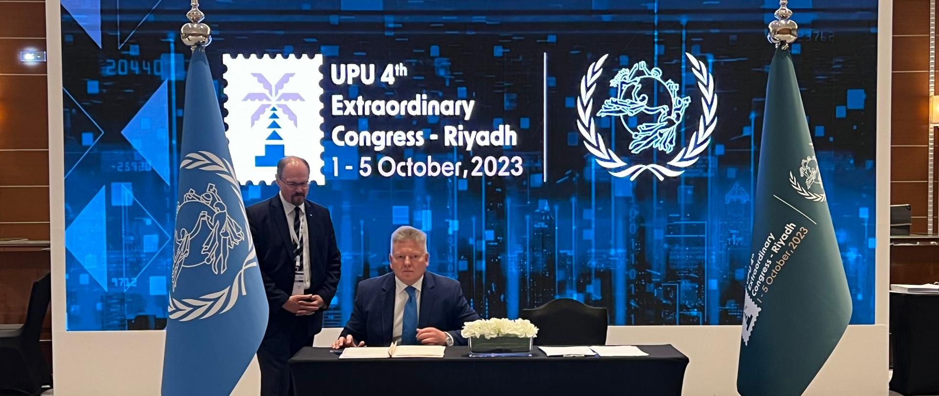 4th Extraordinary UPU Congress in Riyadh - Poland in Saudi Arabia - Gov.pl website