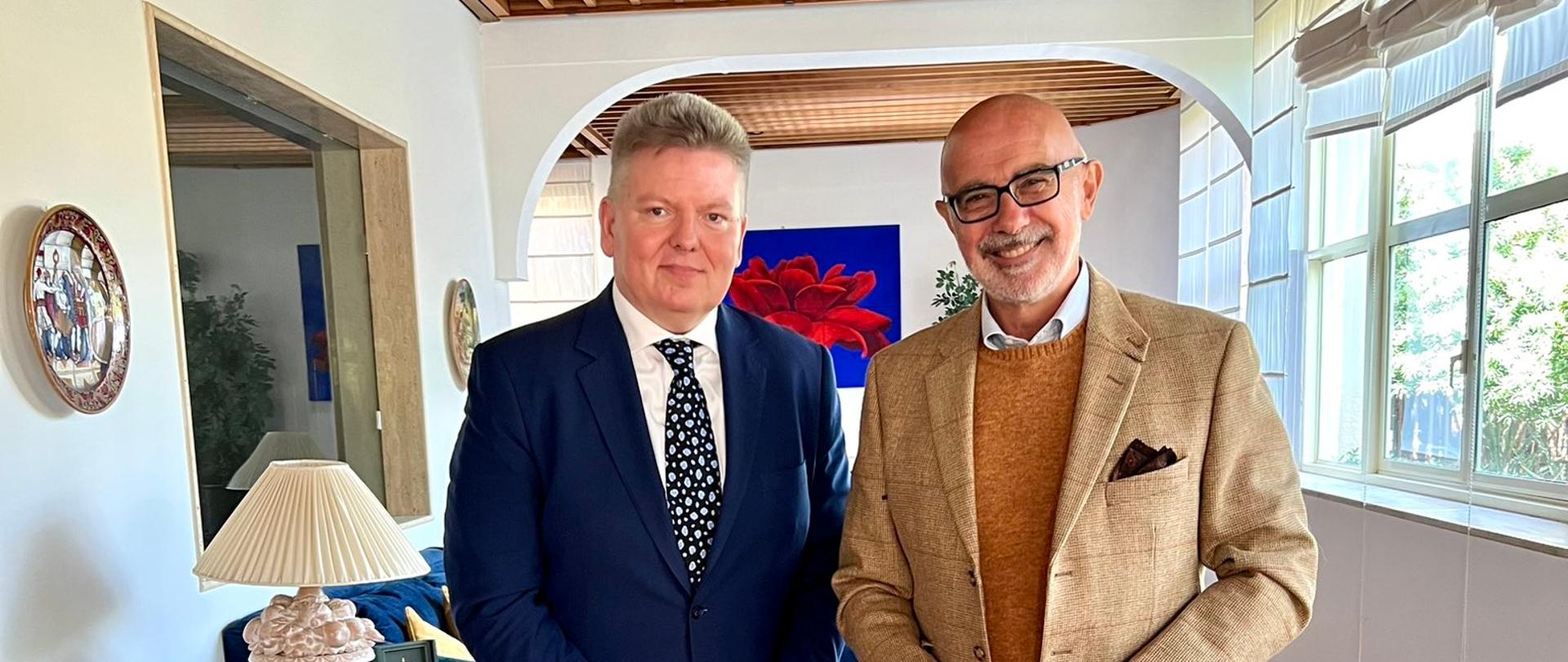 Spotkanie ambasadorów Polski i Włoch w Arabii Saudyjskiej - Polska w ...