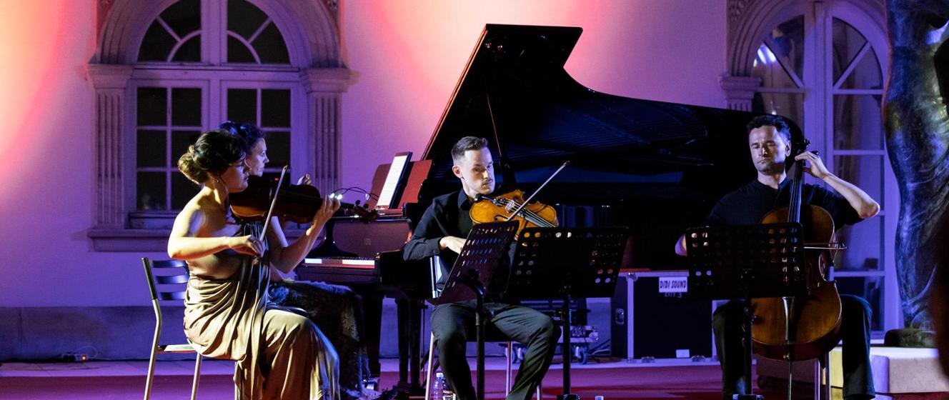 Koncert polskich muzyków Metropolis Piano Quartet z okazji 20. rocznicy wejścia Polski do UE i ...