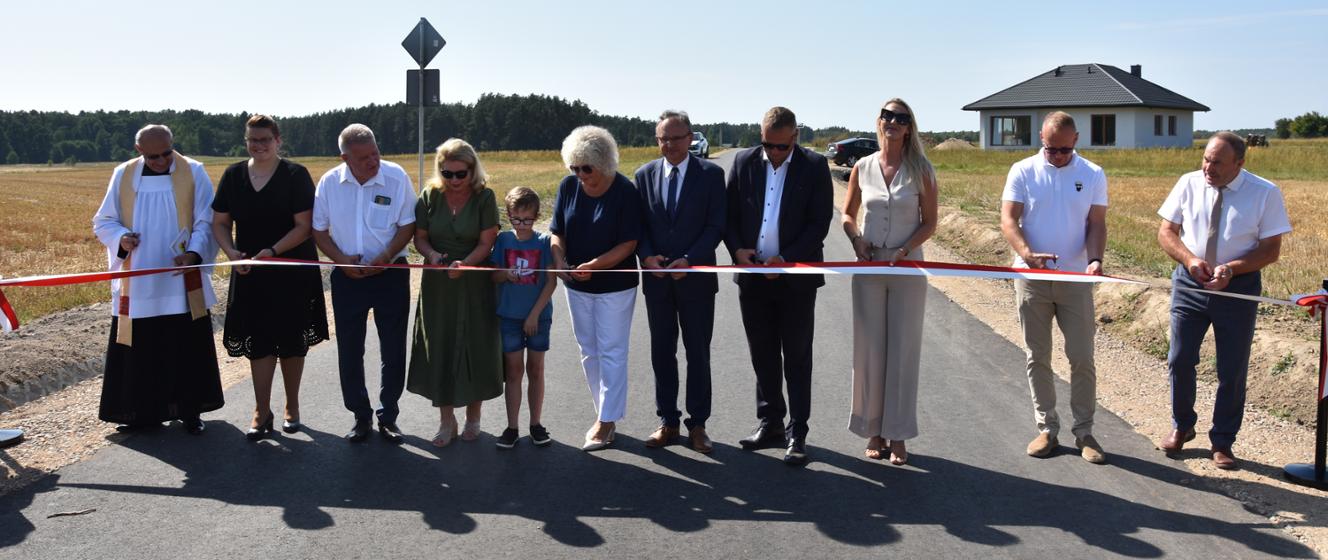 Otwarcie drogi gminnej Ludwinów – Tończa Osowiec w Gminie Liw ...