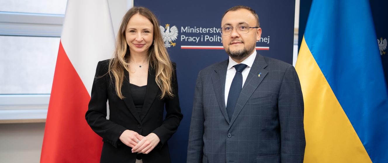 Ministra Agnieszka Dziemianowicz-Bąk spotkała się z Ambasadorem Ukrainy - Ministerstwo Rodziny ...