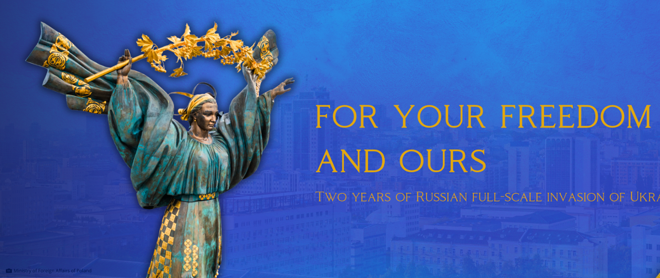 Two years ago, a Russian dictator attacked Ukraine 🇺🇦 in the name of a ...